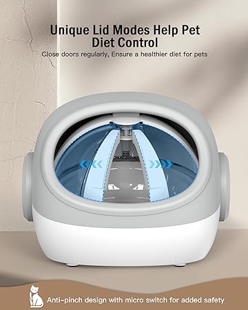 Distributeur automatique Sphere Microchip Pet Feeder – Pour chats et p ...