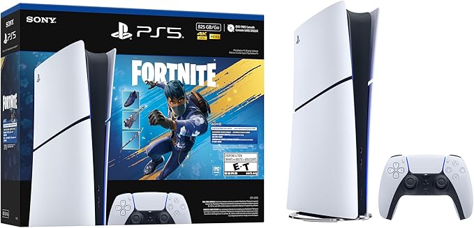 PlayStation 5 Digital Edition – Fortnite Bundle 825GB (Open Box) – Canordi