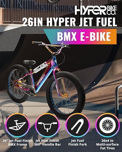 Hyper Jet Fuel 26" – Vélo Électrique Haute Performance pour Adultes ...