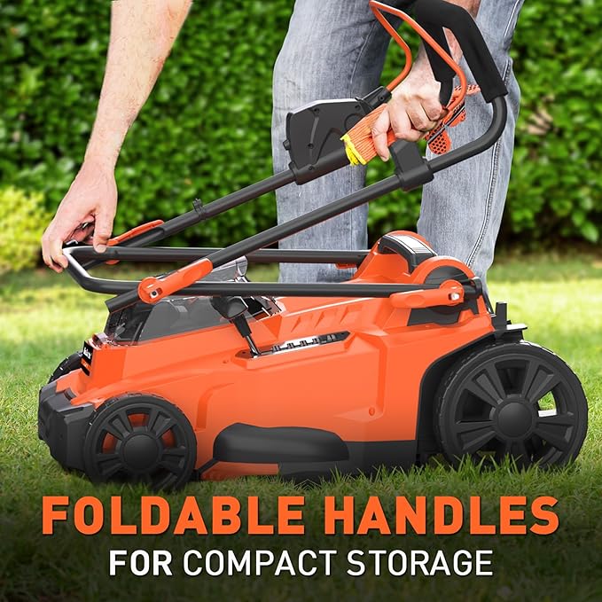 MaxLander ML8A110 – 40V Cordless Rechargeable Lawn Mower (Open Box ...