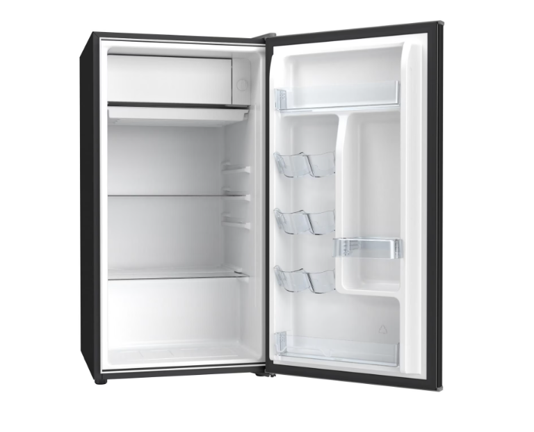 Hamilton Beach HBR33MSSE02 Compact Refrigerator - 3.3 cu. ft. - Stainl ...